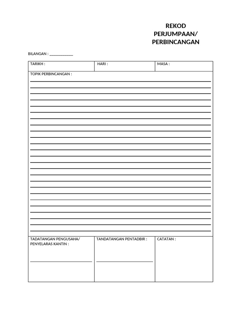 Perjumpaan Kantin | PDF