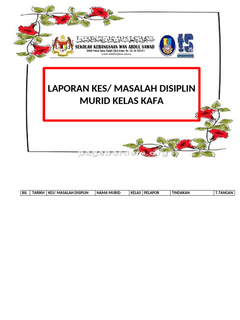 Laporan Kes | PDF