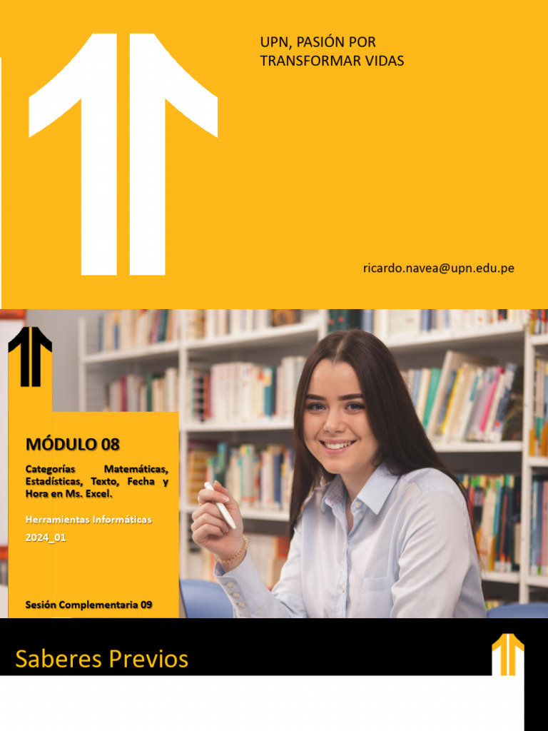 Complementaria Mod08 | PDF | Microsoft Excel | Hoja de cálculo