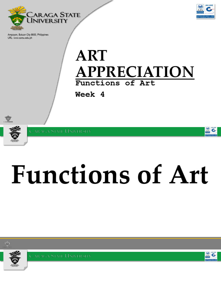 ArtApp (Week 4- PowerPoint Presentation) | PDF | Aesthetics | Liberal Arts Education