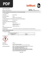 Safety Data Sheet for Solvent Cement SC125/SC250 | PDF | Toxicity ...