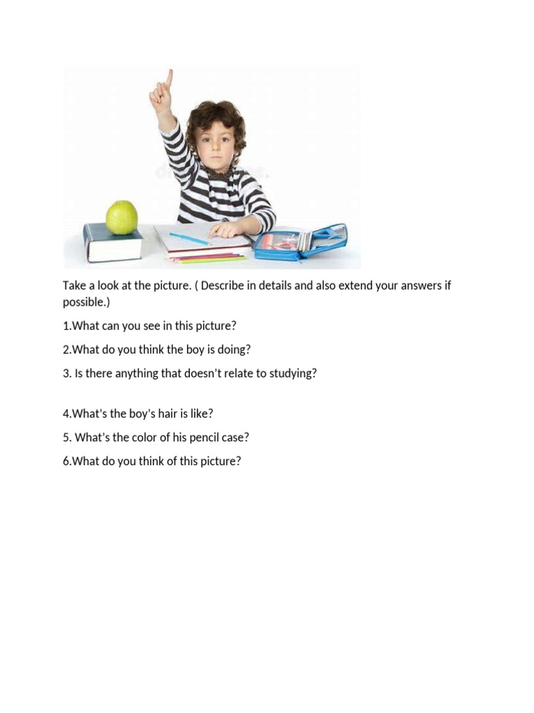 Take A Look at The Picture | PDF