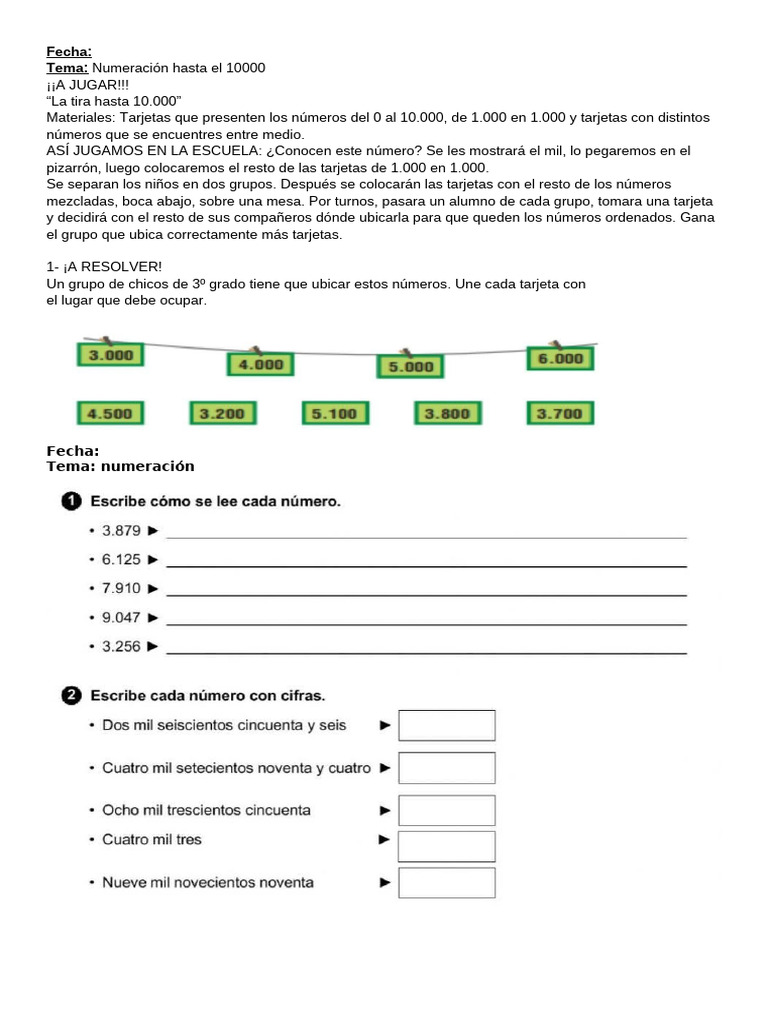 Clase de Matematica | PDF