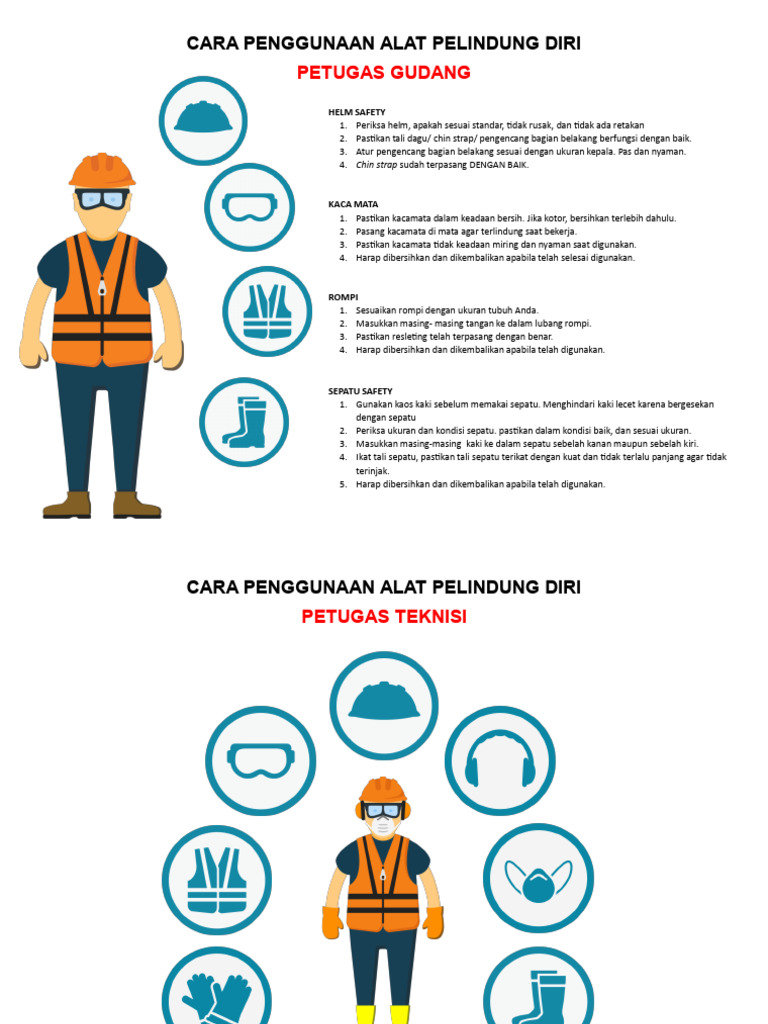 Panduan Pemakaian APD untuk Petugas | PDF