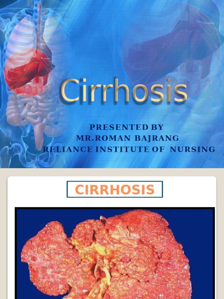 Micronodular Cirrhosis Overview | PDF | Cirrhosis | Liver