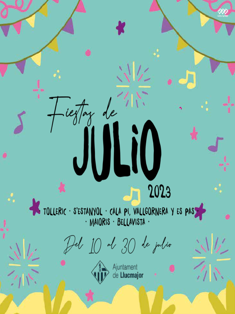 Llucmajor FiestasJuliol 2023 Castellano | PDF