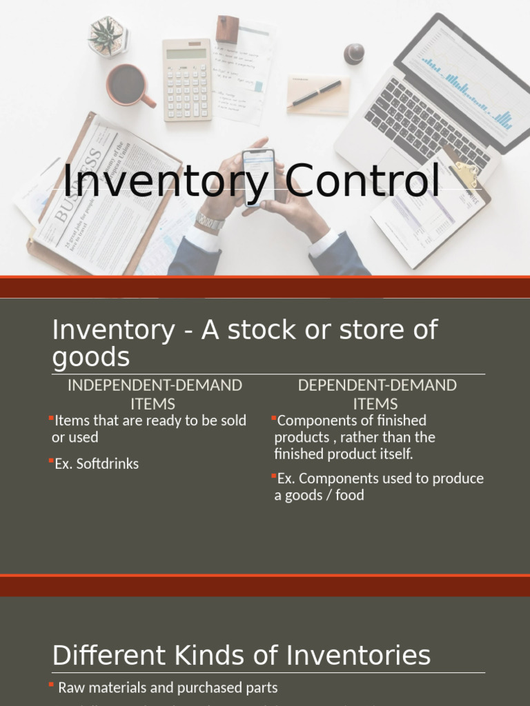 Chapter 5. Inventory Control 1 | PDF | Inventory | Business Process