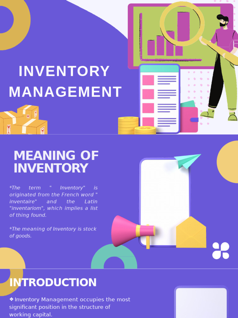 Chapter 5 Inventory Management | PDF | Inventory | Business Economics