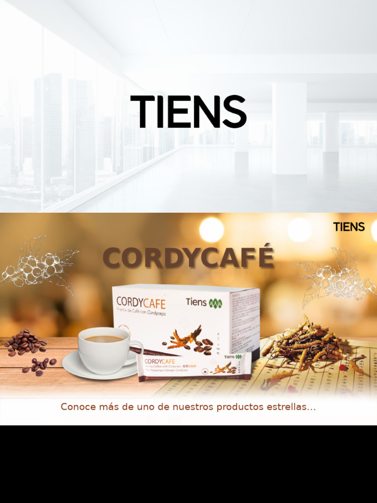 Beneficios del Cordycafé Tiens | PDF | café