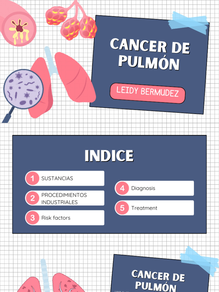 Cáncer de Pulmón: Riesgos y Prevención | PDF | Cloruro de polivinilo ...