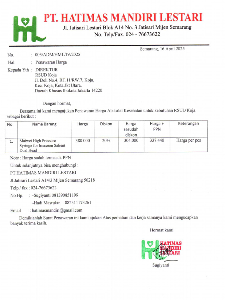 Sph Rsud Koja Imaxeon Dual | PDF