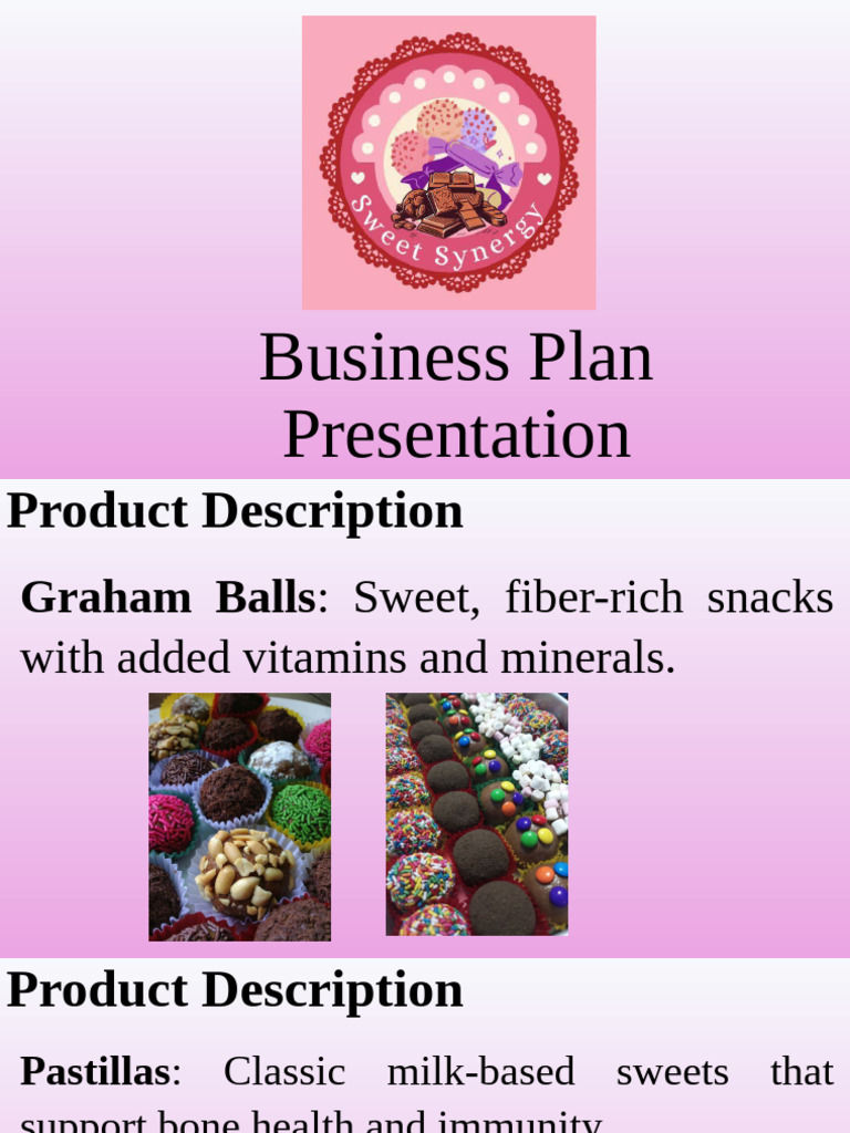 Business Plan Presentation | PDF | Chocolate | Pricing