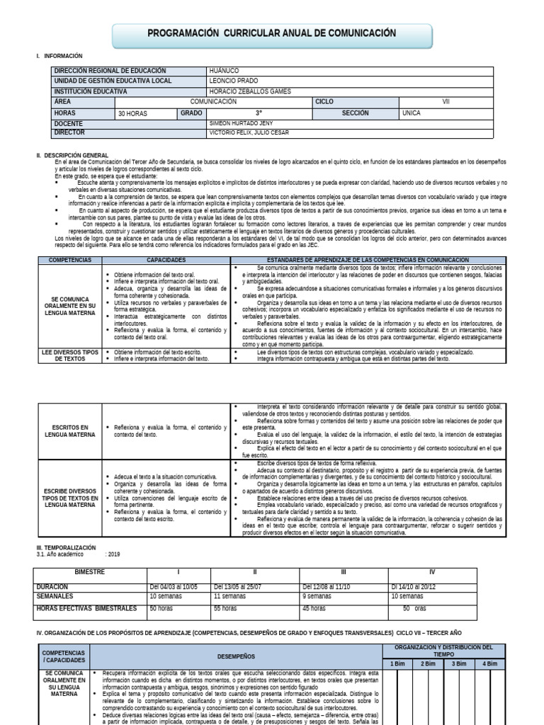 3 PROGRAMACIONES UNIDADES (1) | PDF | Enseñando | Entorno natural