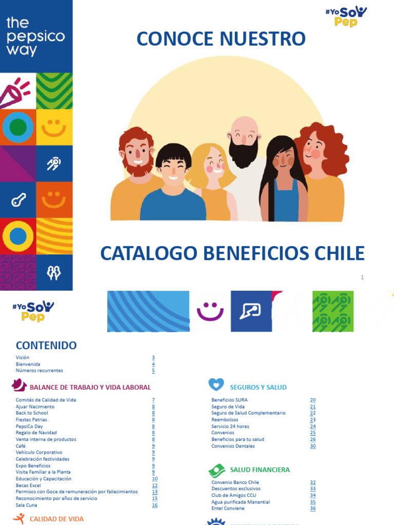 Catálogo de Beneficios v. Nov22 | PDF | Aplicación movil | Pepsi Co
