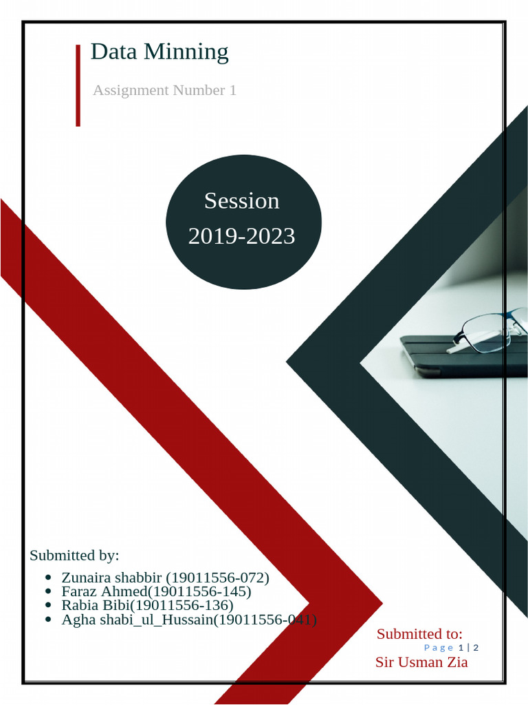 Assignment#01 DM | PDF