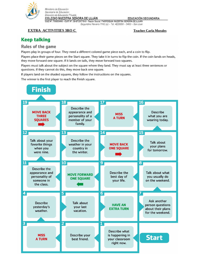 3ro C extra activ-game | PDF