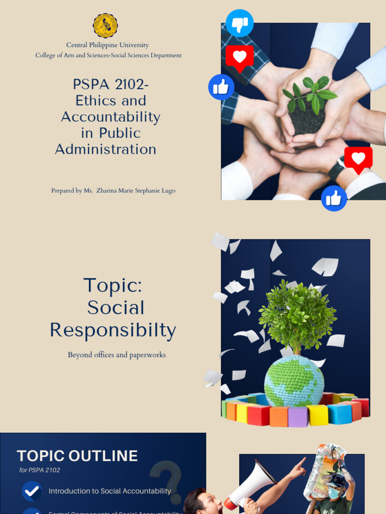 Social Responsibilty Cycle | PDF | Accountability | Information