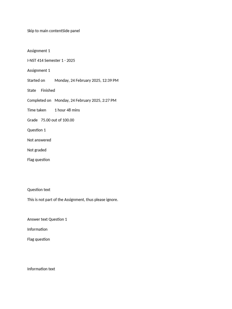 I-NST 414 Memorandum Ass No 1 | PDF | Planets | Solar System