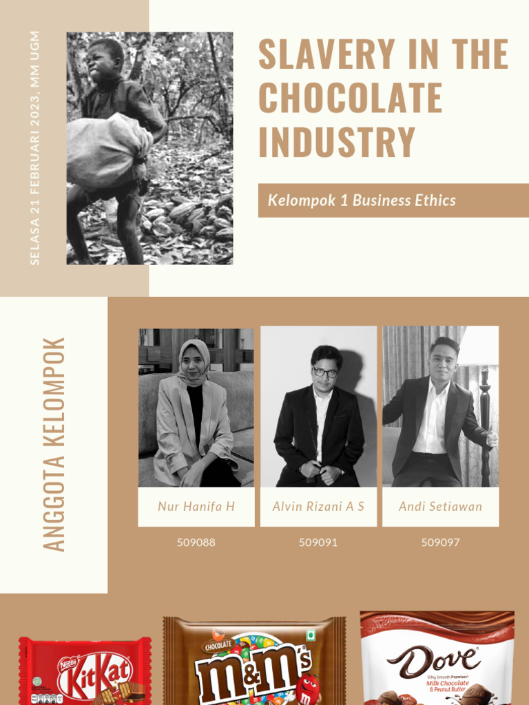 Slavery in The Chocolate Industry | PDF