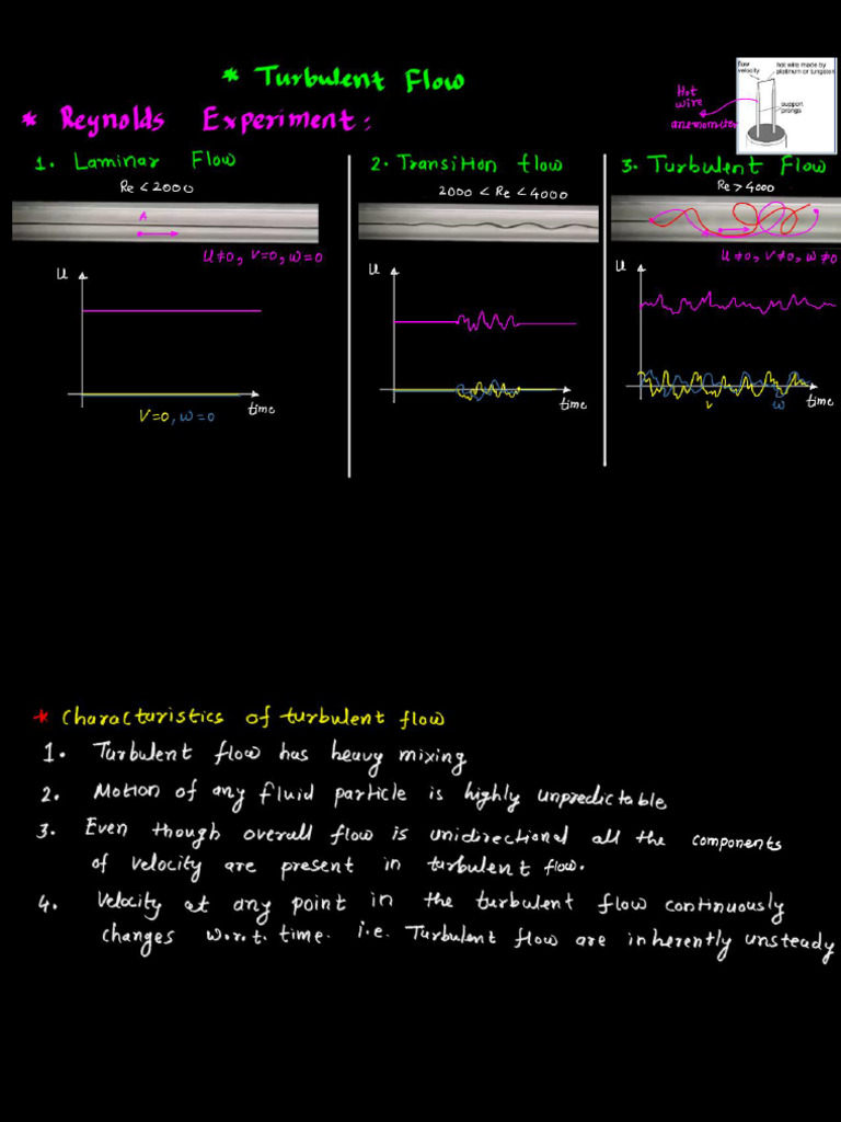 Turbulent Flow | PDF