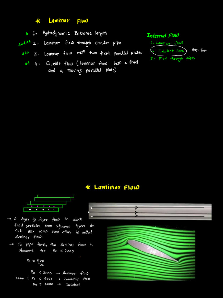 Laminar Flow | PDF