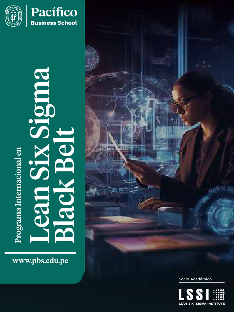 Brochure - Lean Six Sigma Black Belt 18.02.25 | PDF | Lean Manufacturing | Six Sigma