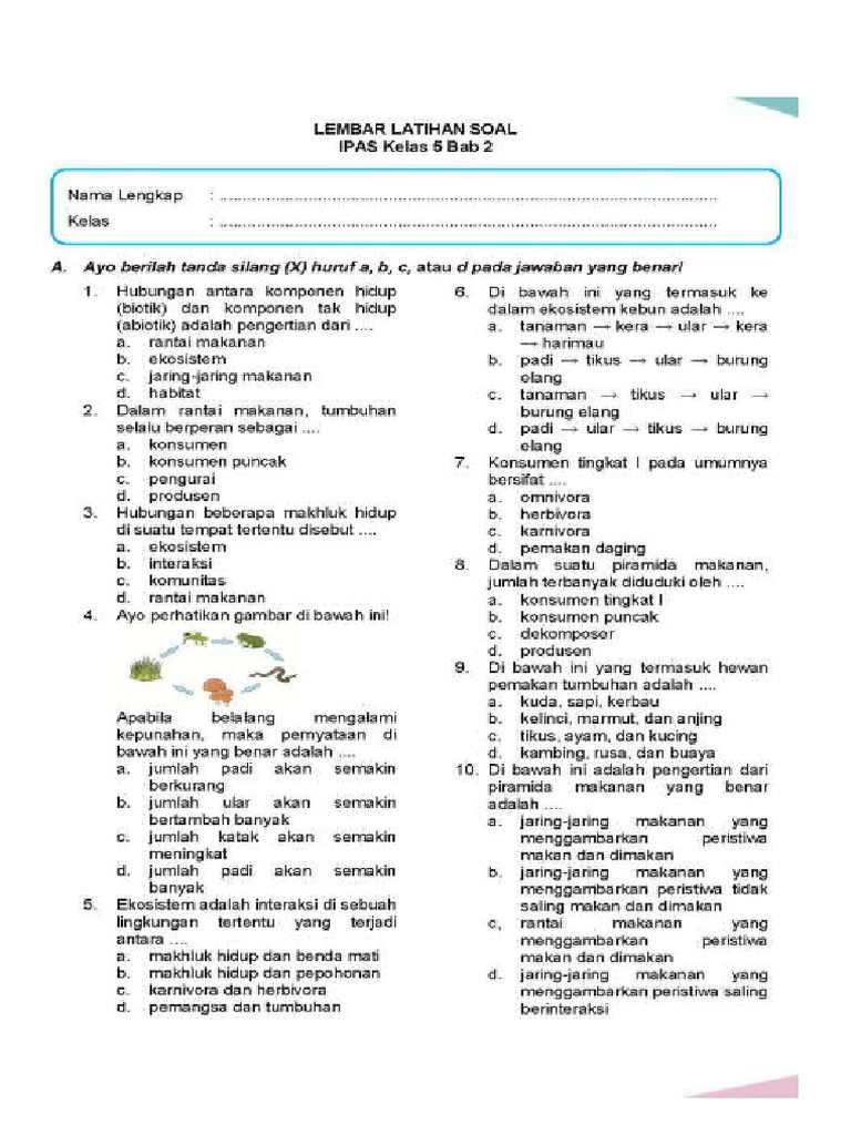 Soal Ipas | PDF