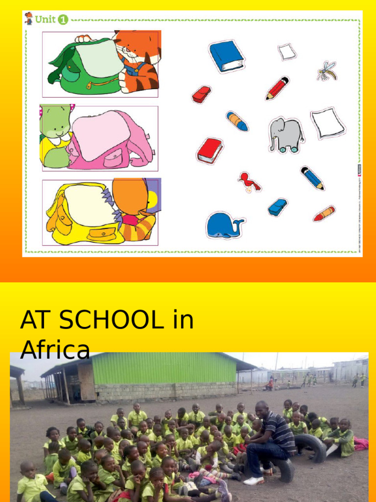 School objects | PDF