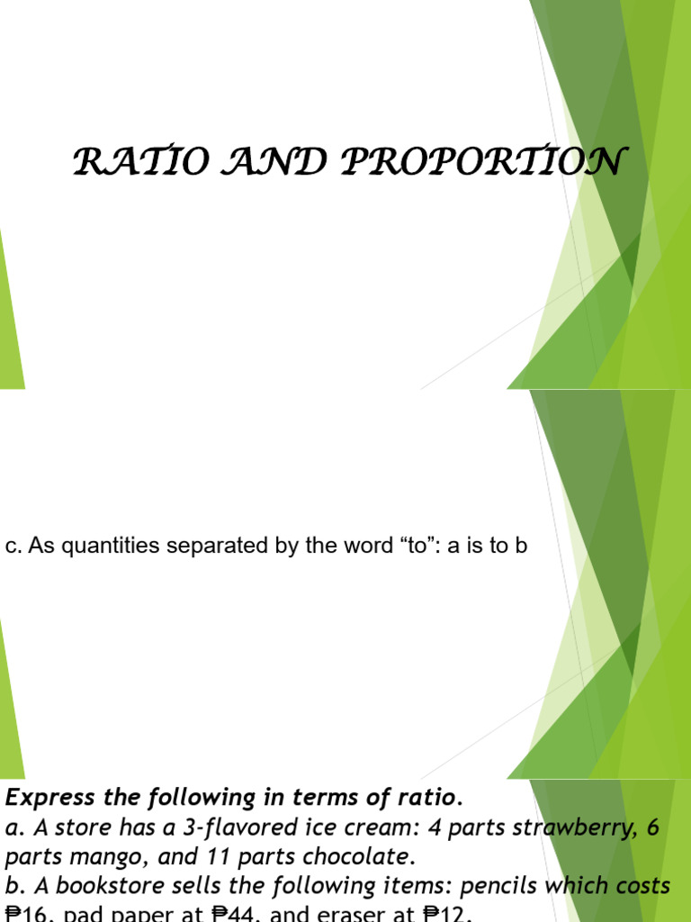 Understanding Ratios and Proportions | PDF | Ratio | Mathematics