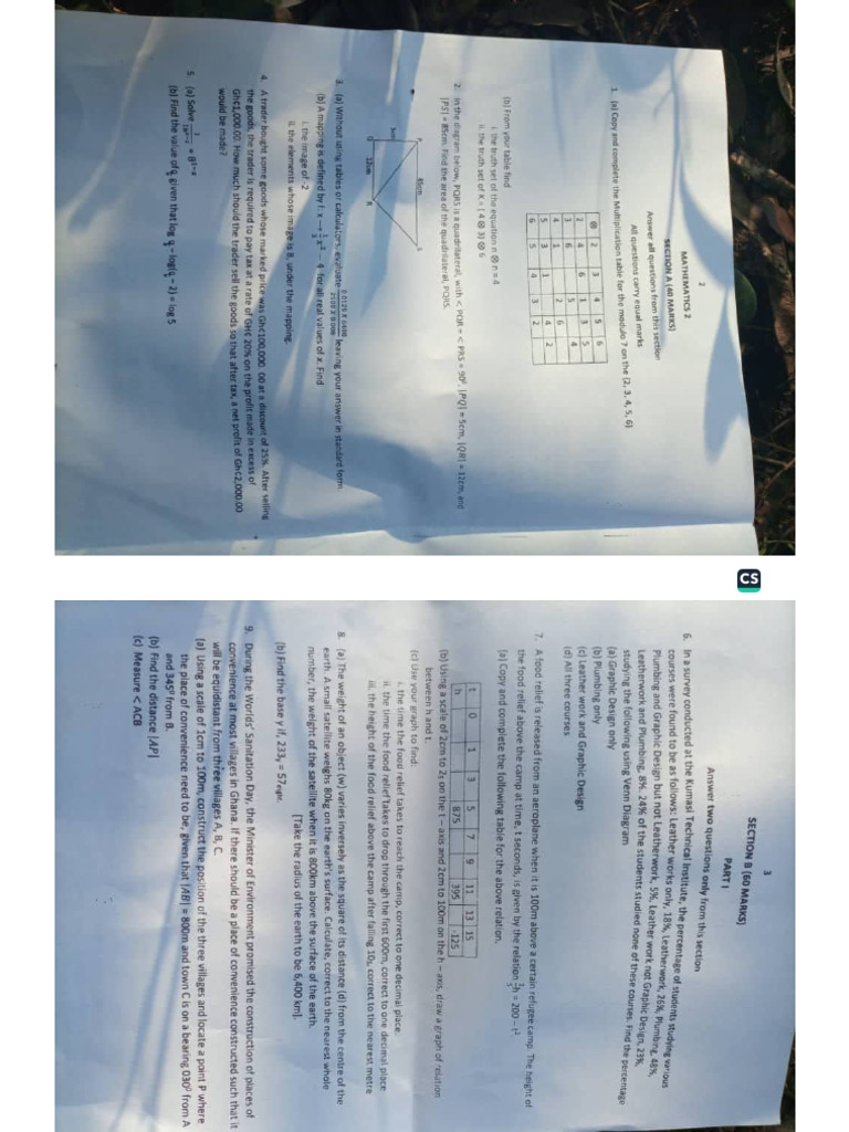 Ctvet Core Maths | PDF