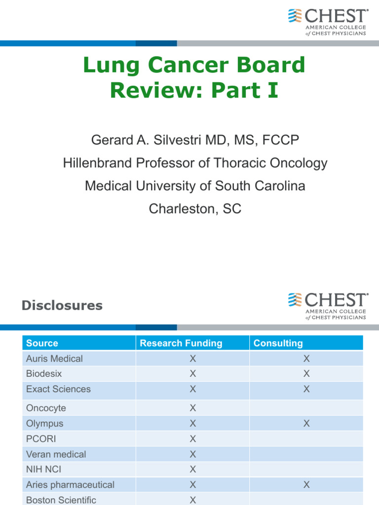 5 - Lung Cancer I Part 5 - Physiologic Staging | PDF | Lung Cancer ...