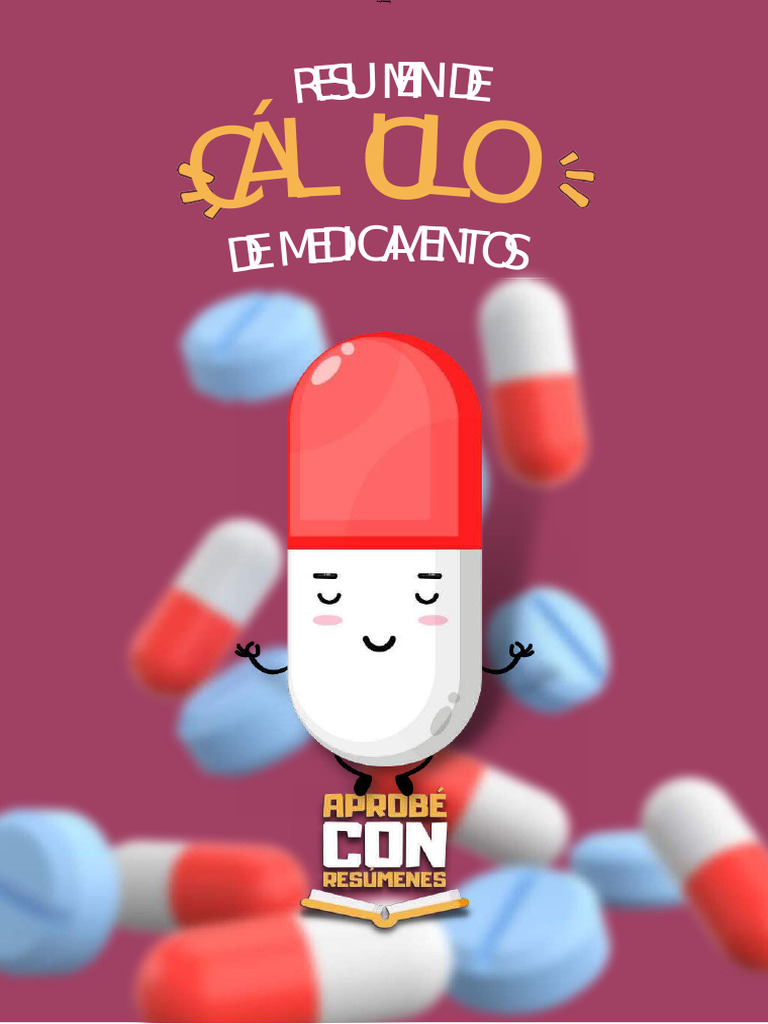 Calculo de Medicamen Aprobe Con Resumenes | PDF | División (Matemáticas ...
