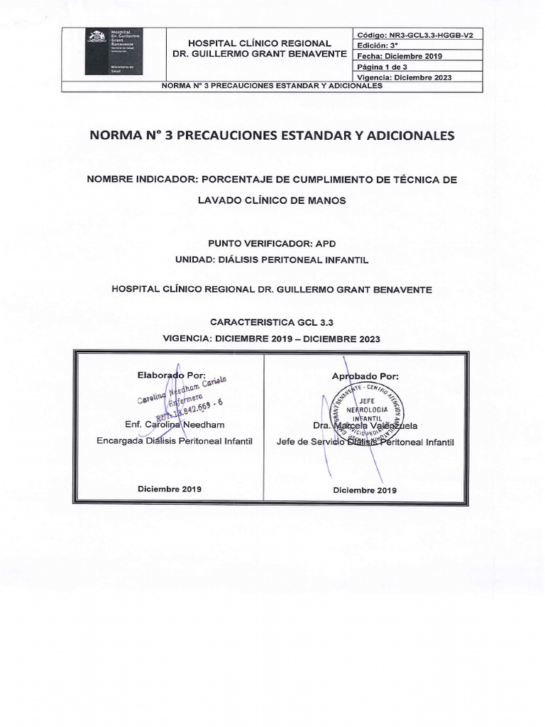 Ficha de Indicador GCL 3.3 Dpcap 2019-2023 | PDF