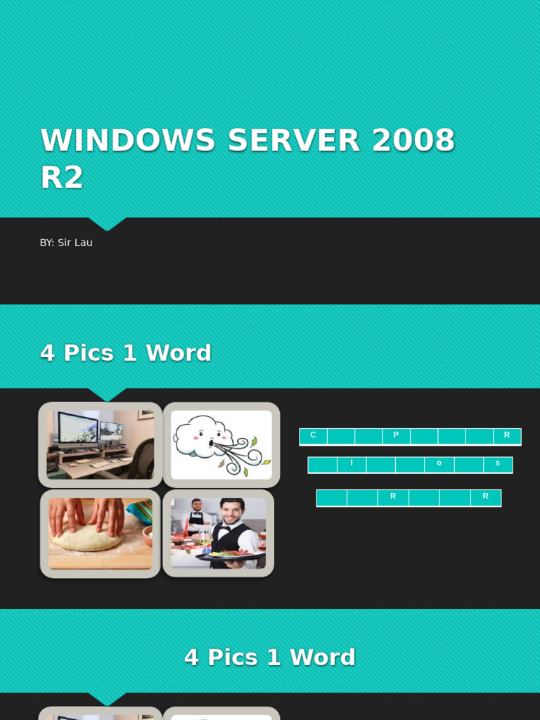 LESSON 1 - Windows Server 2008 R2 Configuration | PDF | Computer Network | World Wide Web