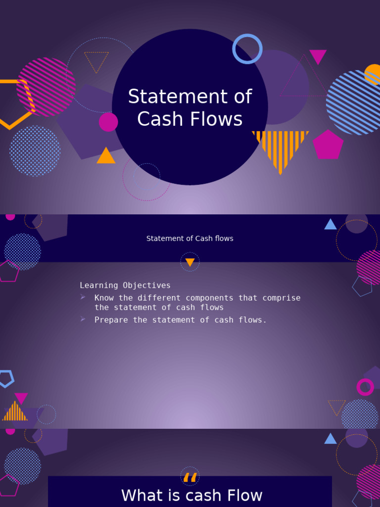 Lesson 7 Classification of Cash Flows According To Activities | PDF ...