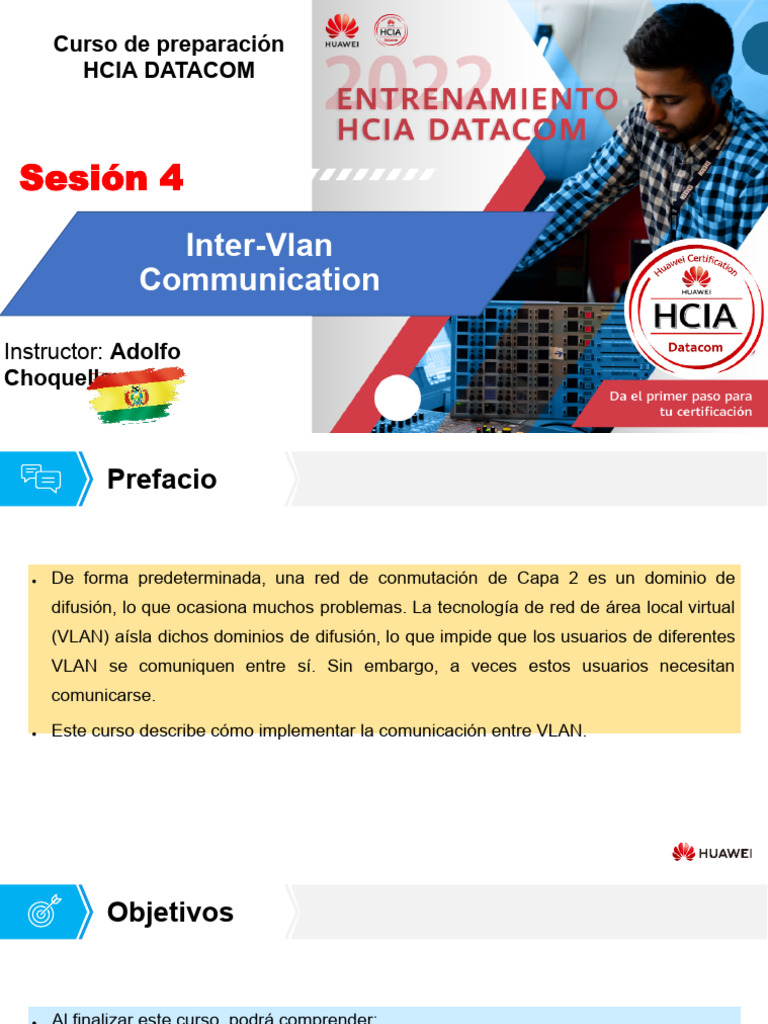Sesión 4 Presentación Inter-VLAN Communication_10 Es | PDF | Enrutador (Computación ...