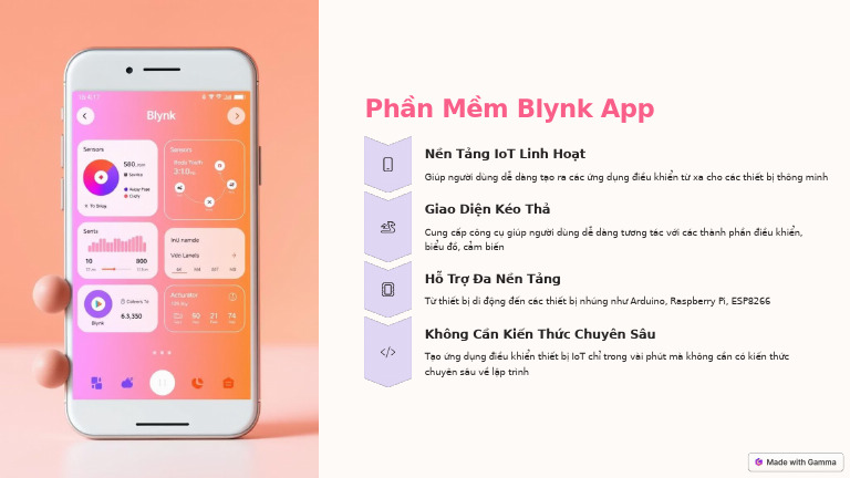 Phan Mem Blynk App | PDF