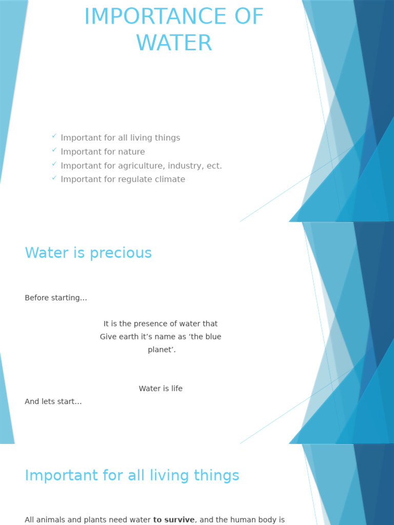 Essential Role of Water in Life | PDF