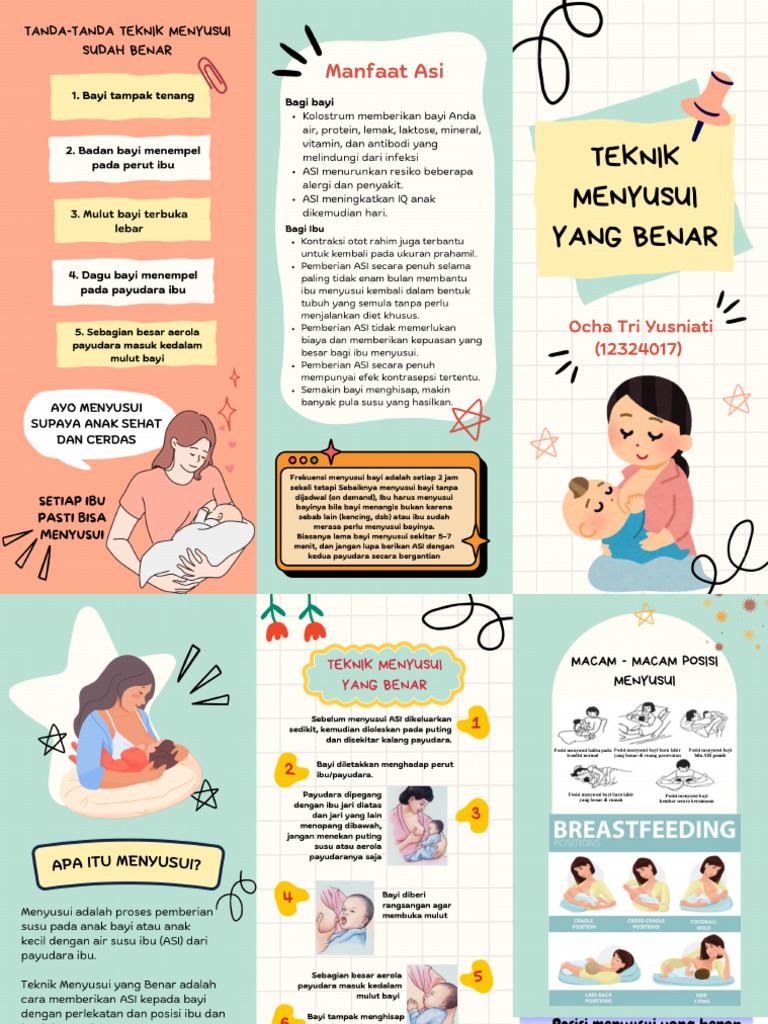 Teknik Menyusui Yang Benar | PDF