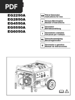 Original Loncin Generator Manual | PDF | Gasoline | Direct Current