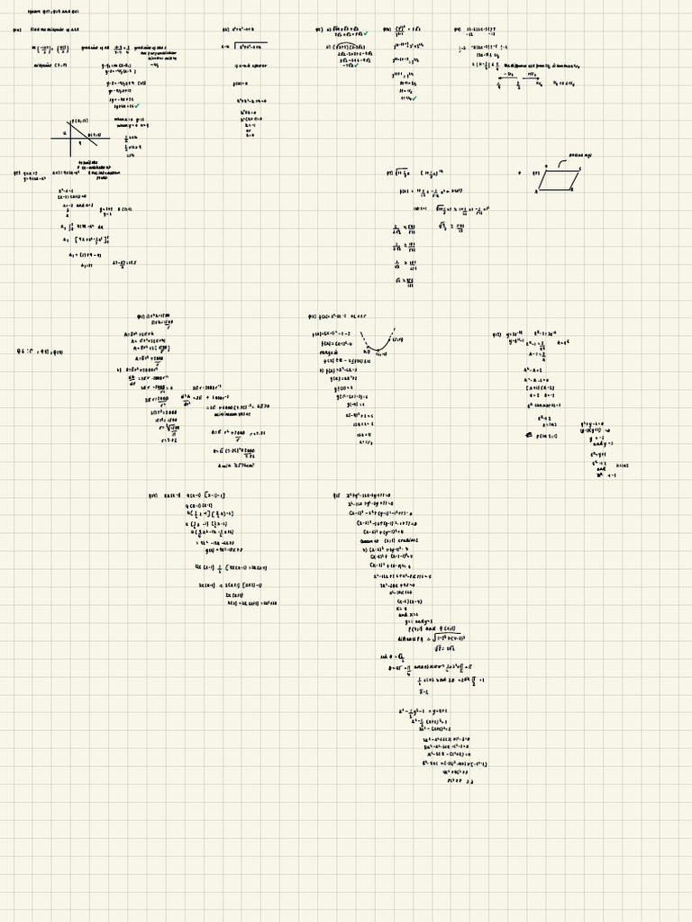Maths HW Half Term Practice Paper | PDF
