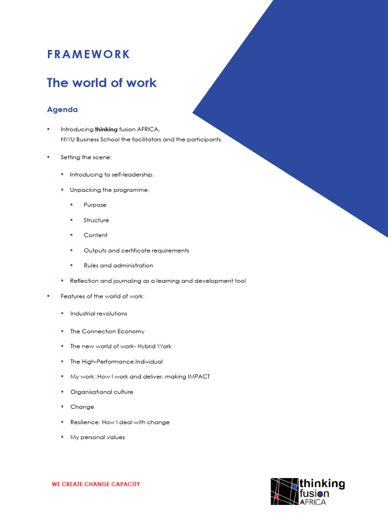 Change Capacity Framework Overview | PDF | Cognition | Human Communication