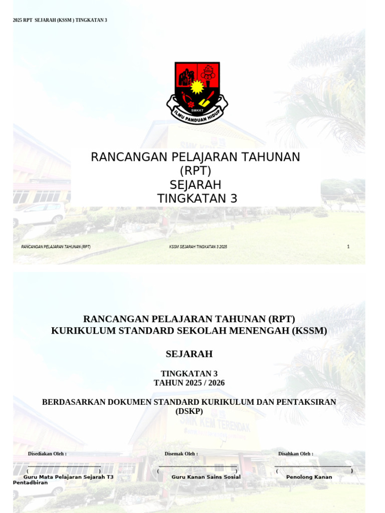 RPT SEJ T3 2025 | PDF