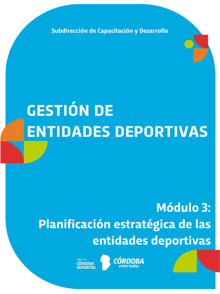 MATERIAL TEÓRICO MODULO 3_compressed | PDF | Planificación | Análisis FODA