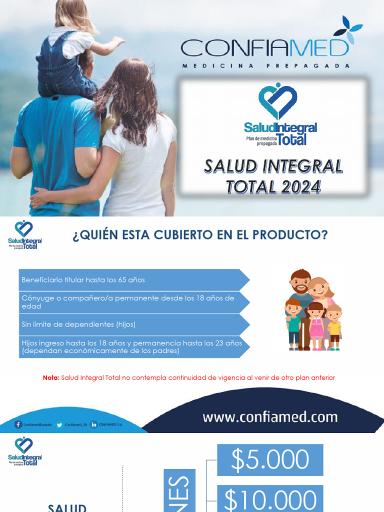 Salud Integral Total 2024: Cobertura y Beneficios | PDF | Hospital ...