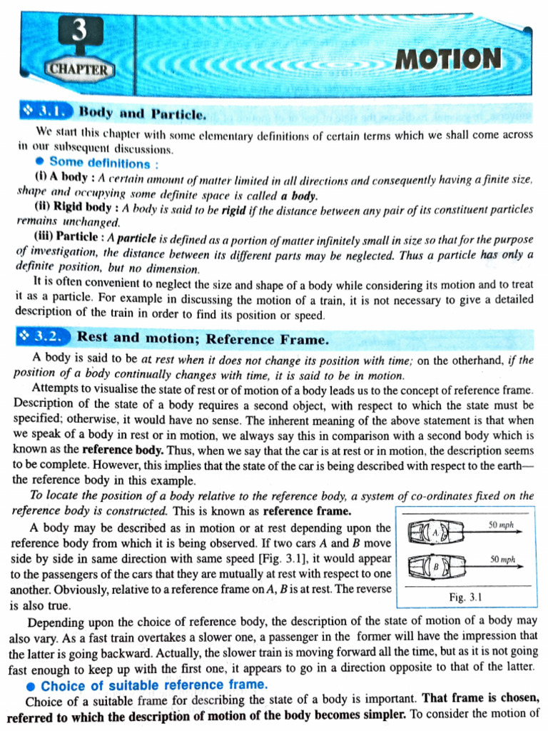 DPG Kinematics, Chapter 3. | PDF | Rotation | Velocity
