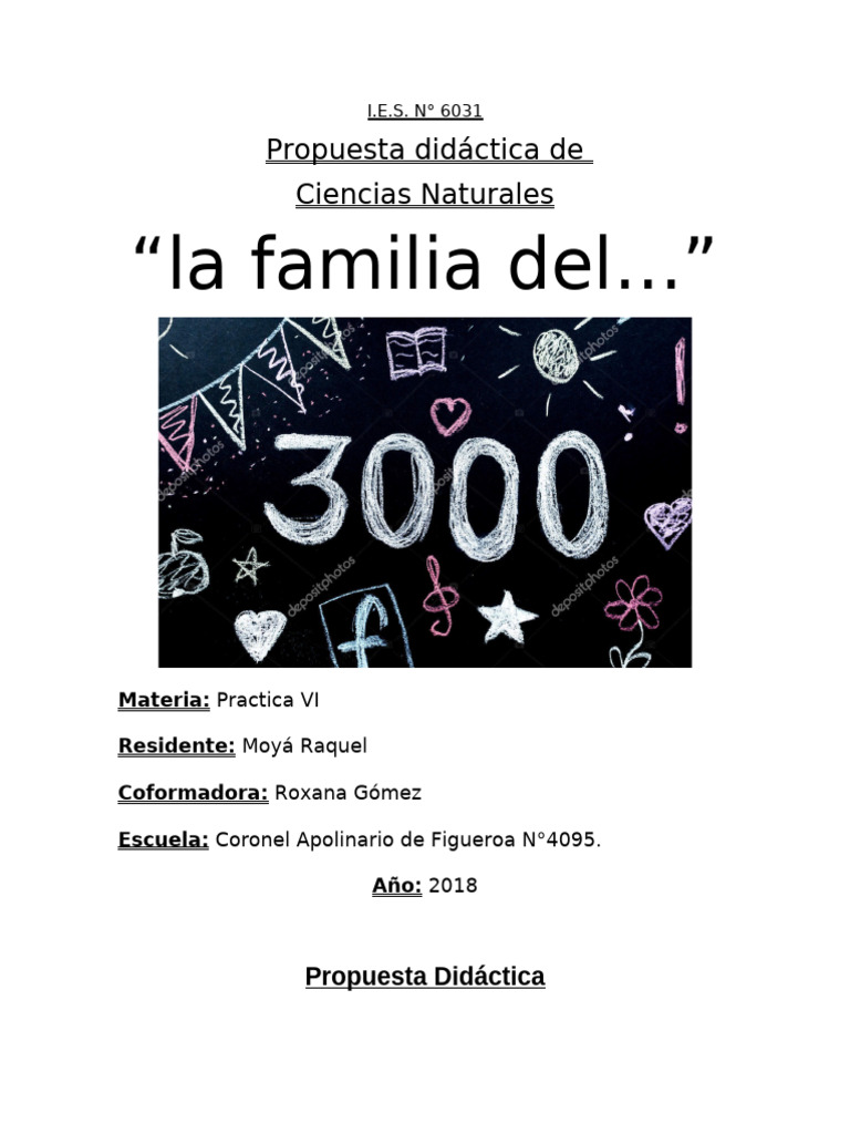 Actividades con la familia del 3000 | PDF | Litro | Matemáticas