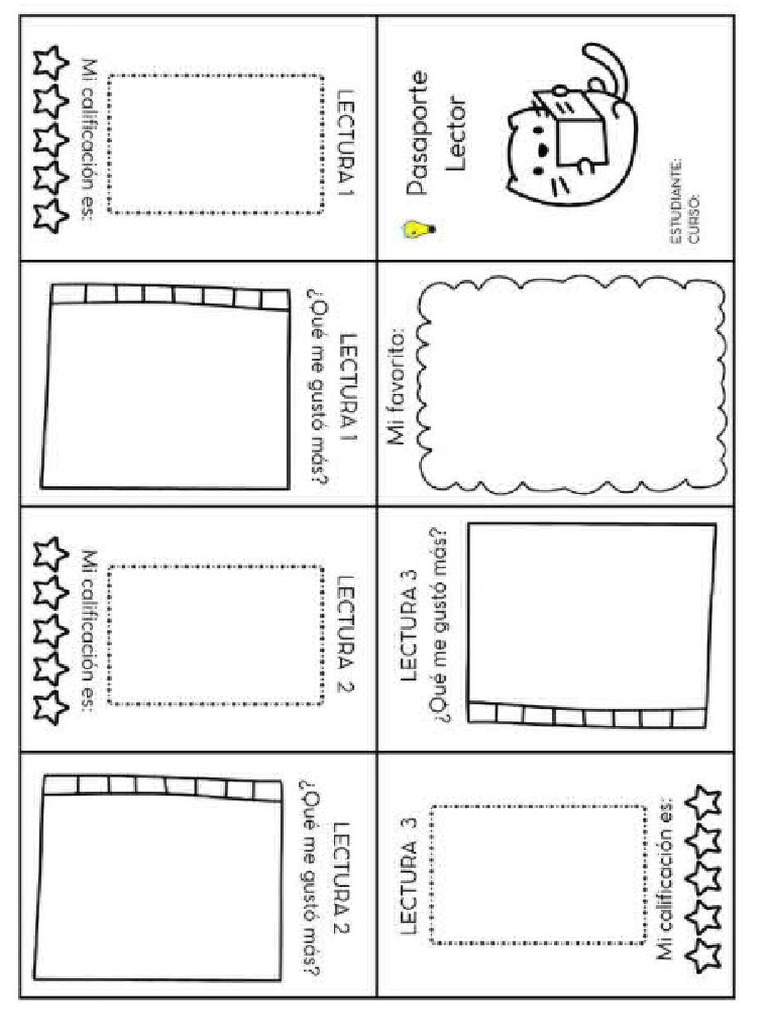 Actividades para Lectura - Día Del Libro | PDF