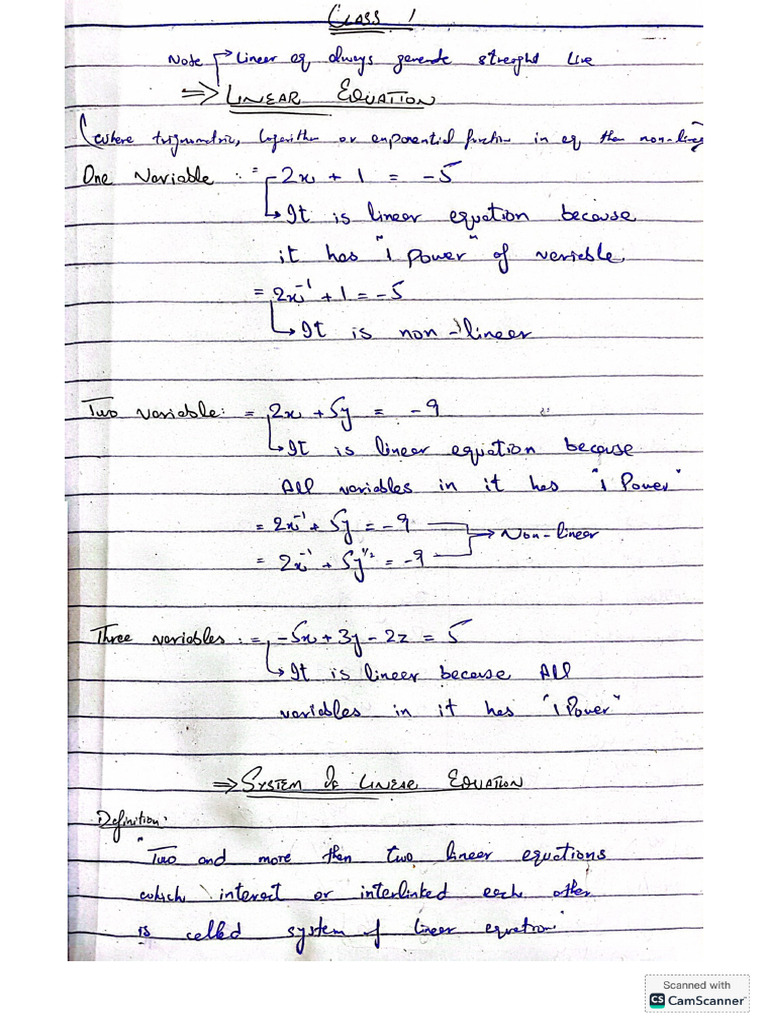 Linear Algebra | PDF