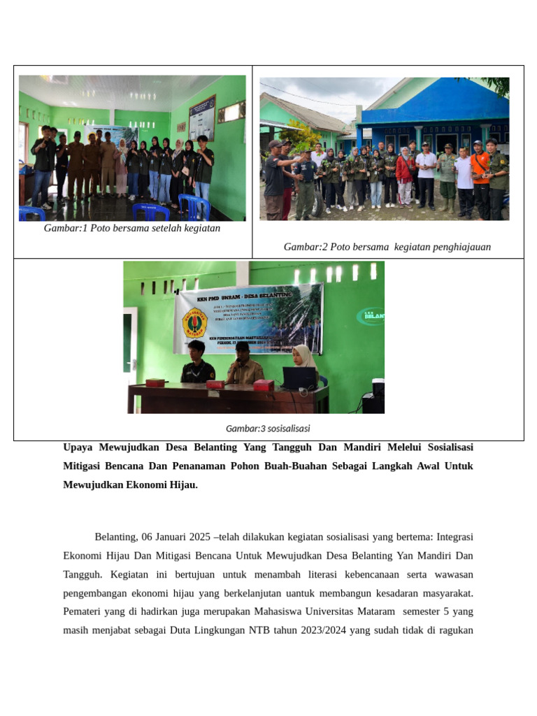 Media Share KKN PMD UNRAM 2024 2025 | PDF